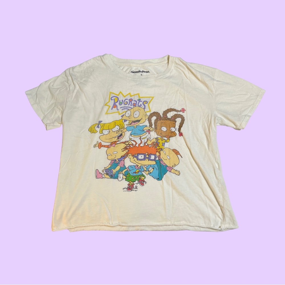 Super Cute Retro 90s Style Rugrats Cut Off Crop Top - Gem